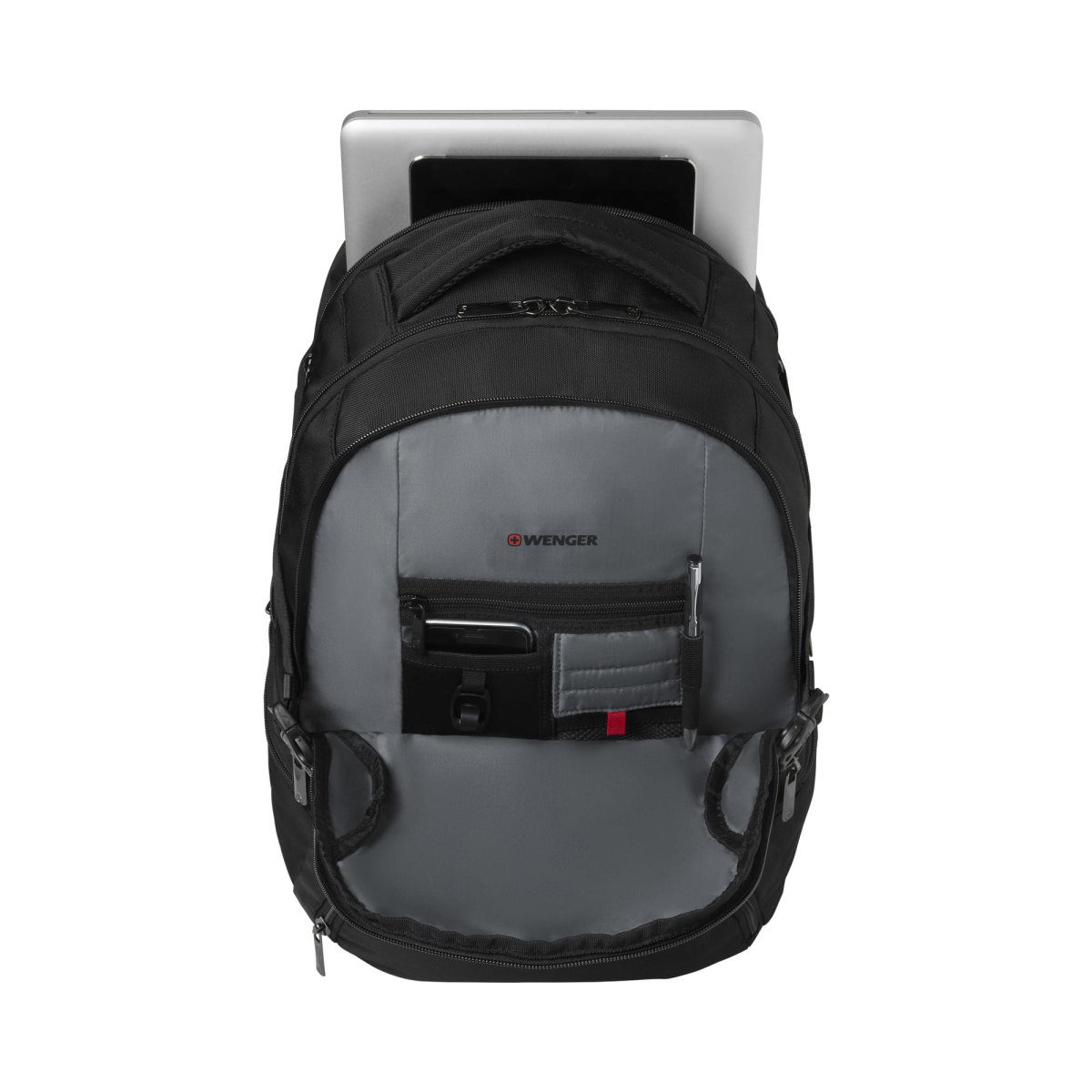 Backpack Wenger Transit 16 Laptop Sırt Çantası, Siyah LOGO WENGER ...