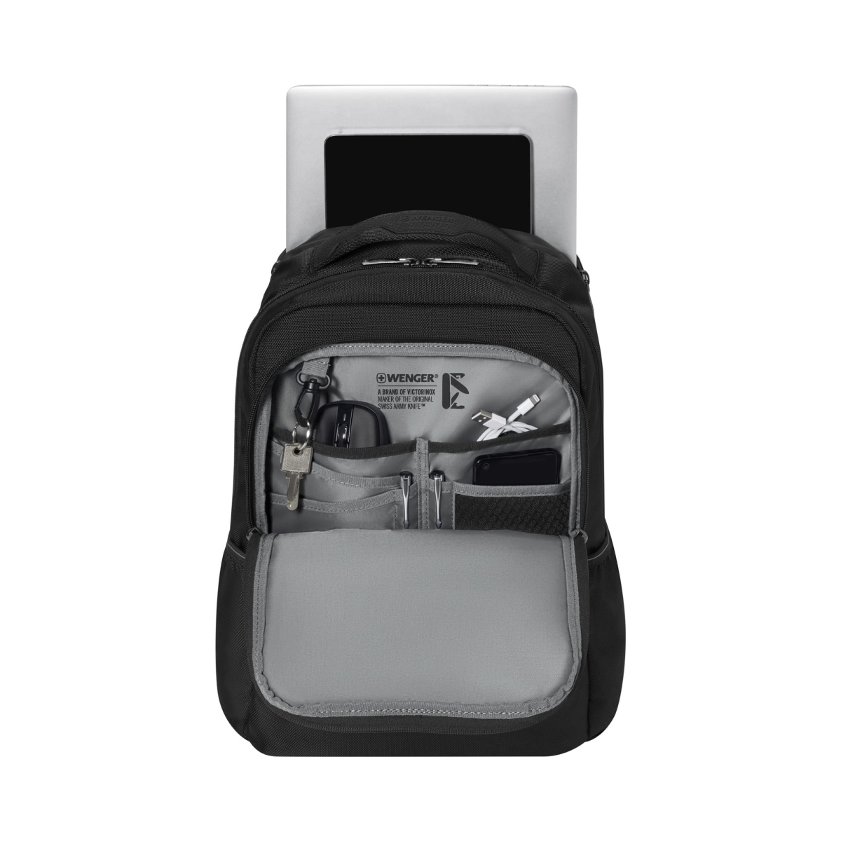 Backpack Wenger XE Resist 16 Laptop + Tablet Sırt Çantası, Siyah LOGO ...